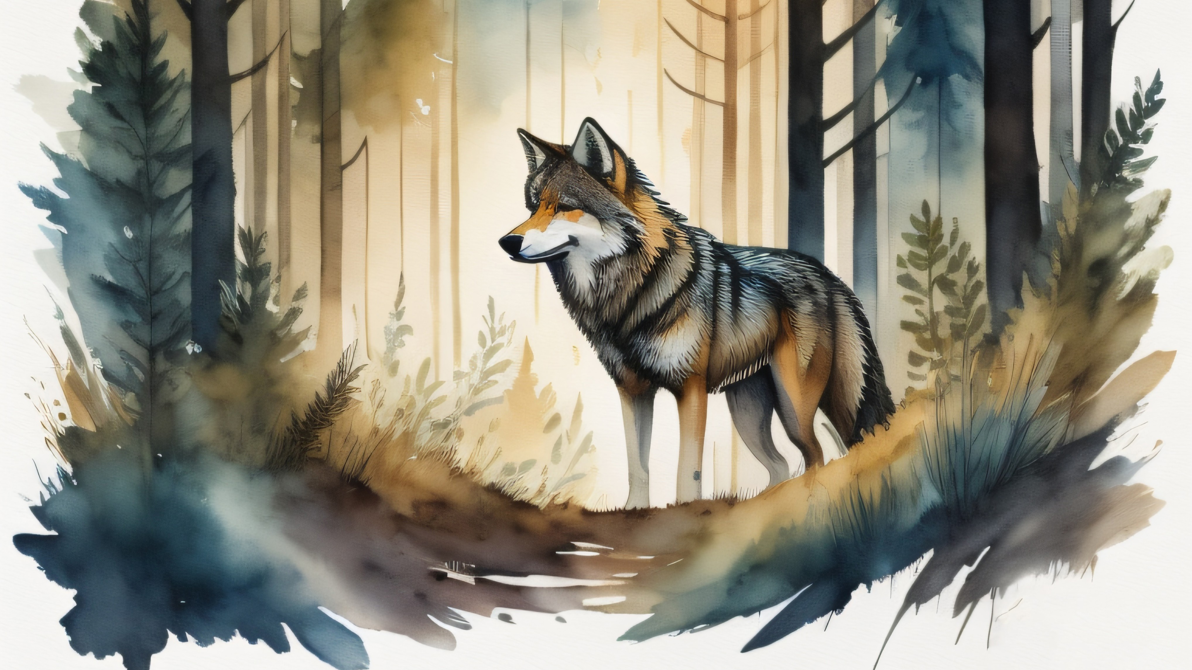 Message from Archangel Raphael featuring the symbolism of the wolf ...