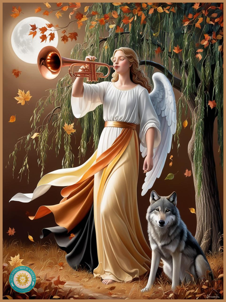 Archangel Ariel – Flowing with angels