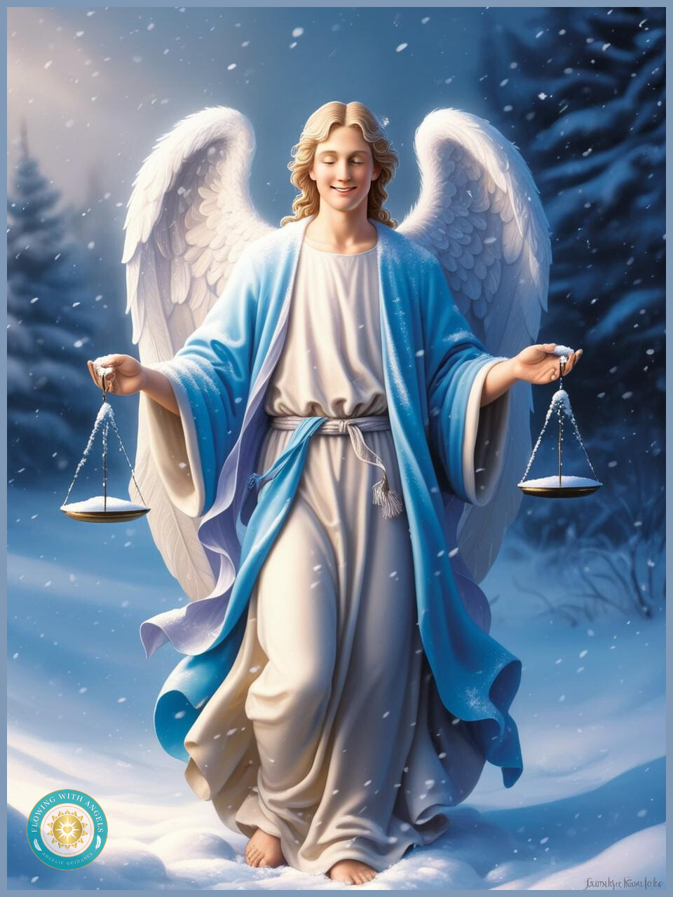 Archangel Raguel – Flowing with angels