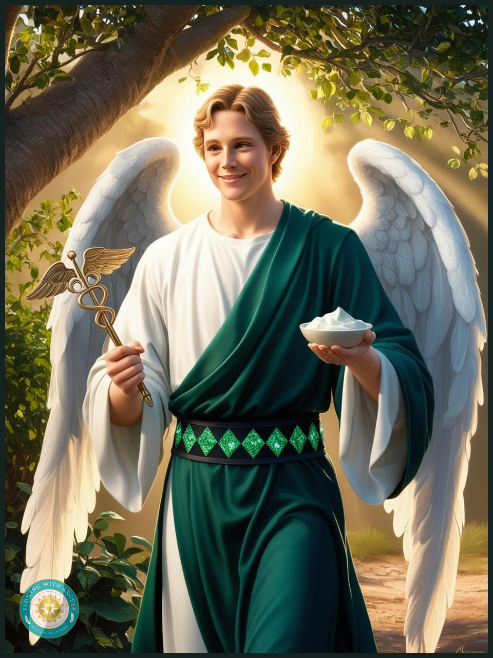 Archangel Raphael – Flowing with Angels