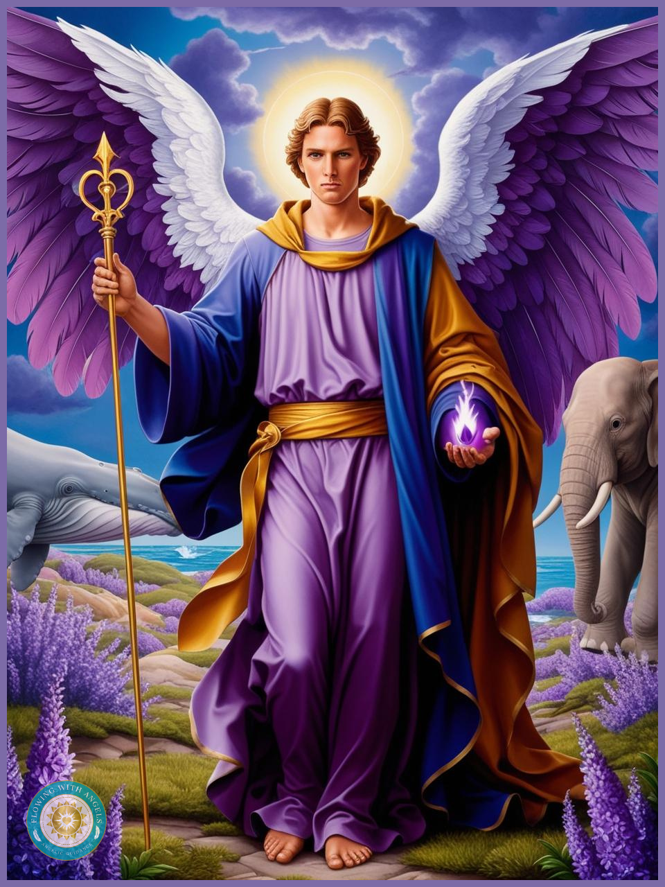 Archangel Zadkiel – Flowing with Angels