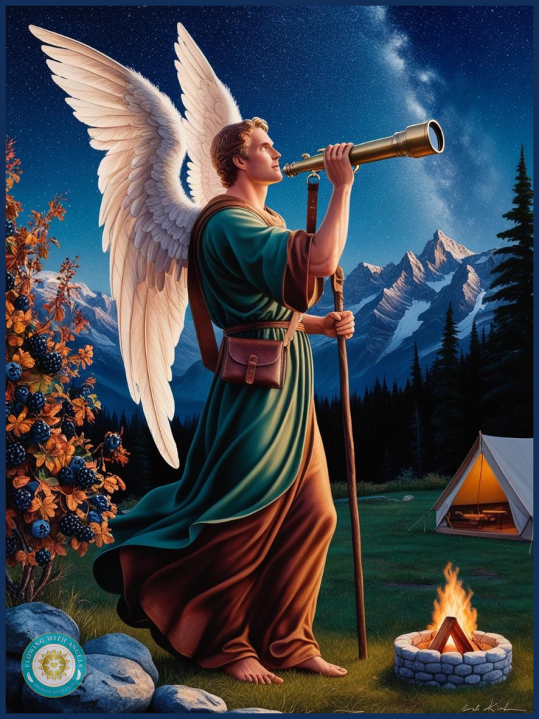 Archangel Ariel – Flowing with angels