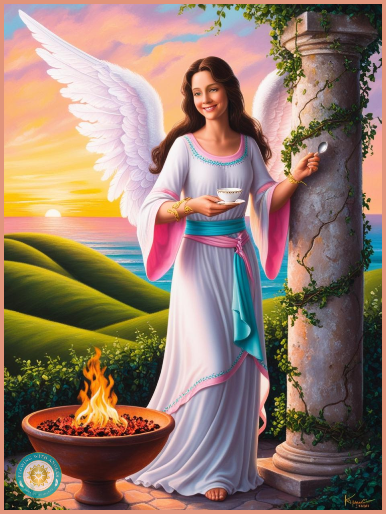 Archangel Raguel – Flowing with angels