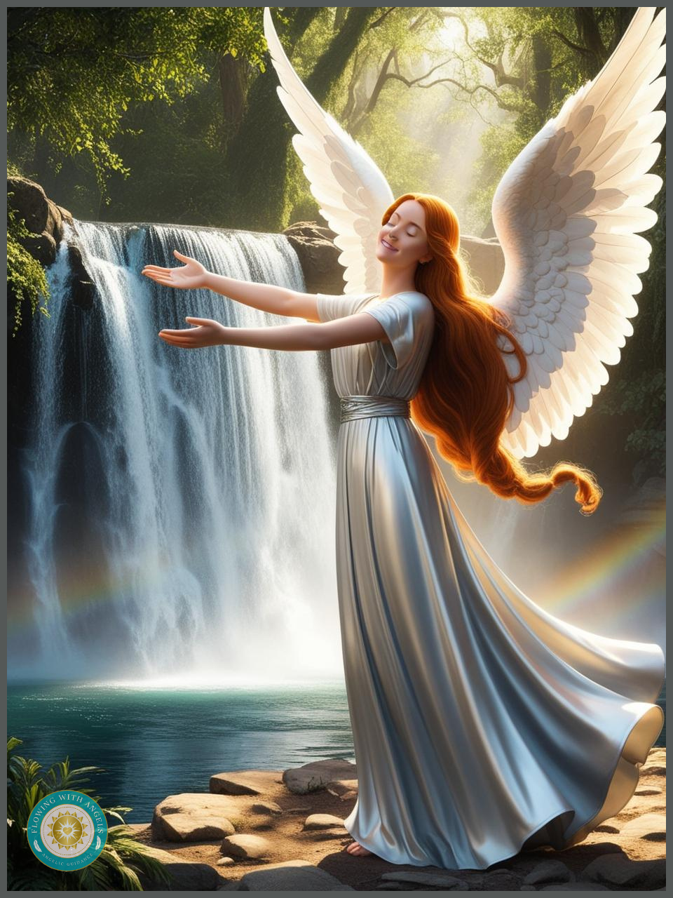 The Angel of Inner Calmness – Flowing with Angels