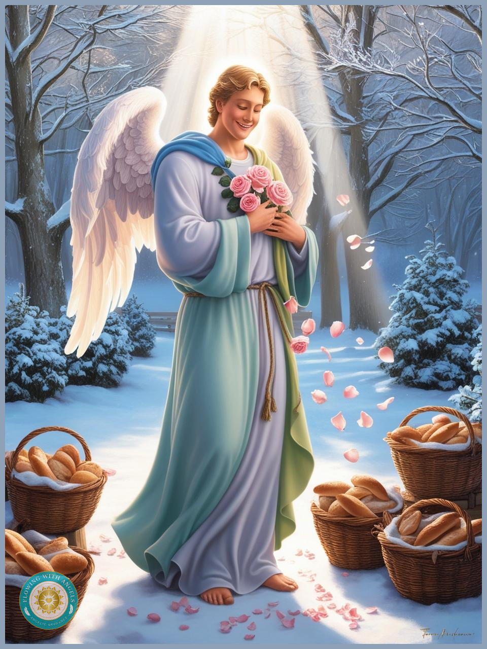 Blessings of love from Barchiel, the Archangel of February – Flowing ...