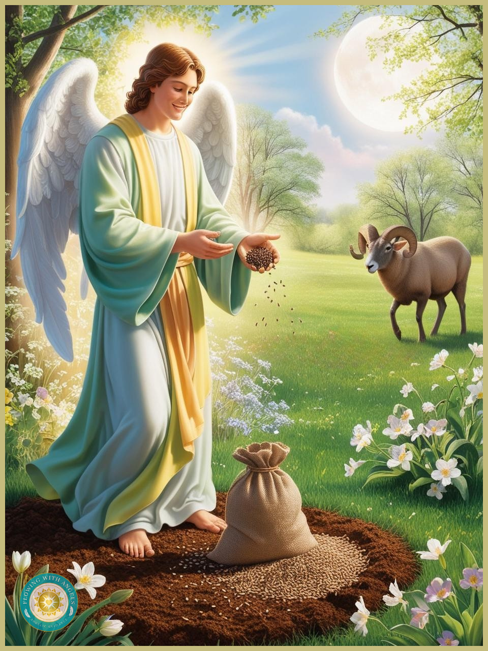 Archangel Machidiel – Flowing with Angels