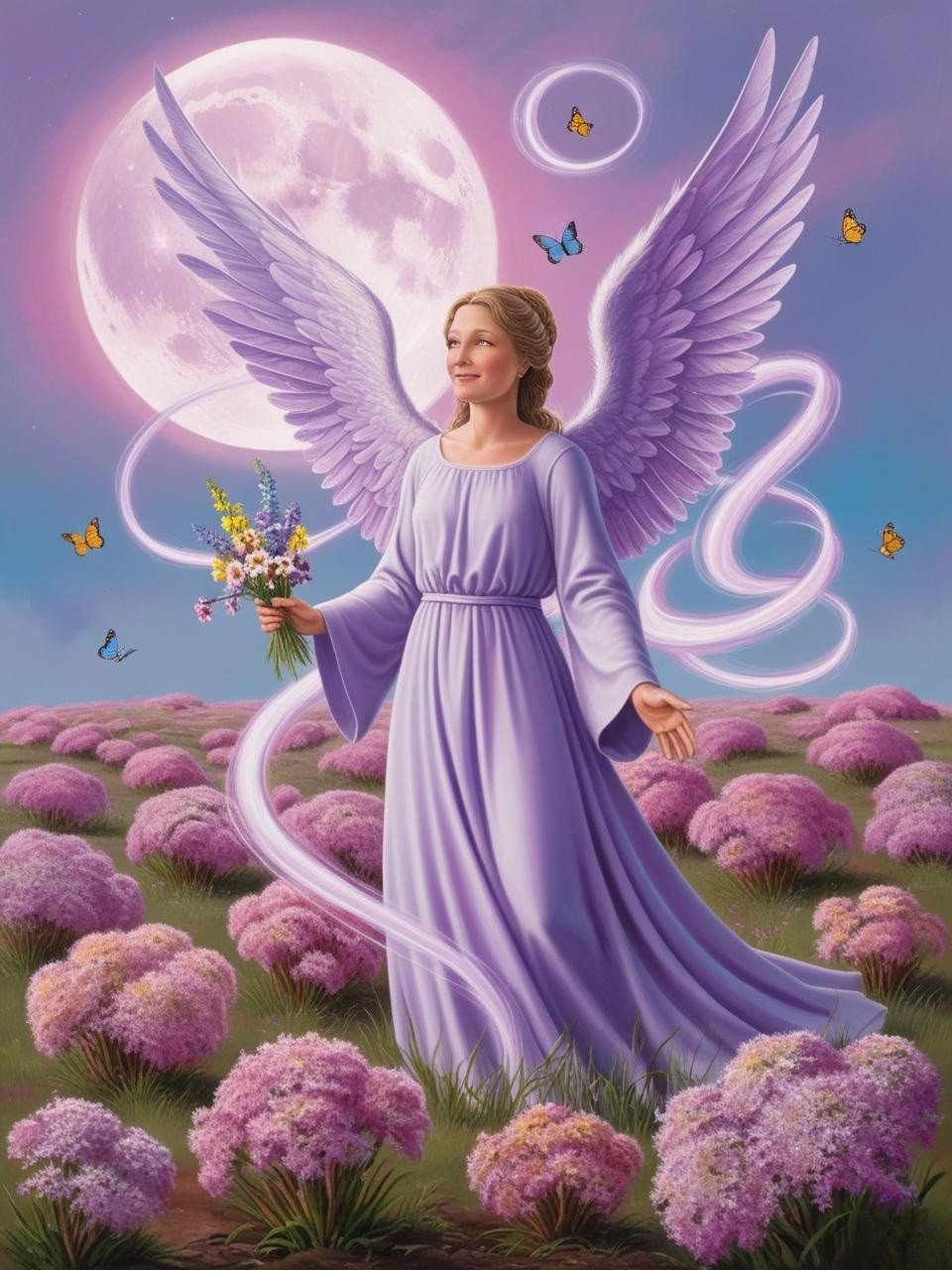 Message from Archangel Tzafkiel for the pink full moon in Libra, April ...